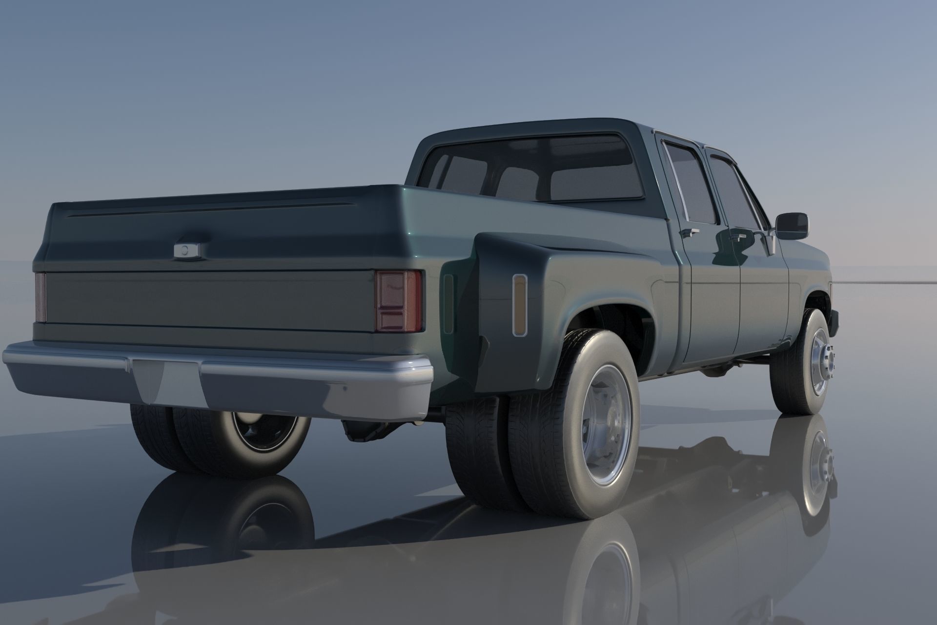 Chevrolet C30 Crew Cab 1975 3D model 3D printable | CGTrader