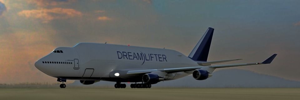 Boeing 747-400 DreamLifter Table Top 3D printable Aircraft Model 3D ...