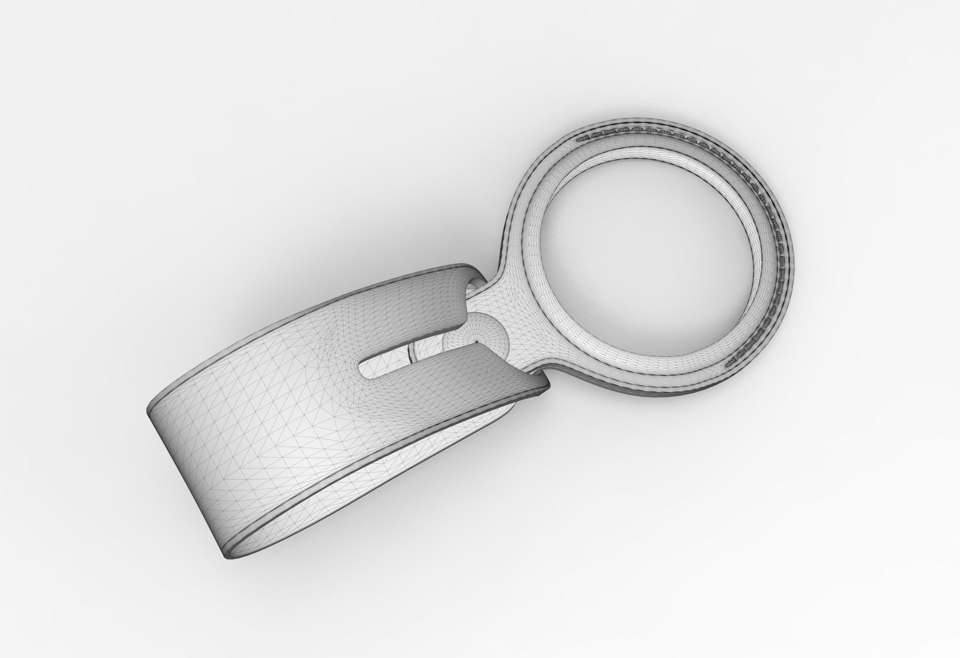 3D model AirTag Classic Leather Loop VR / AR / low-poly | CGTrader