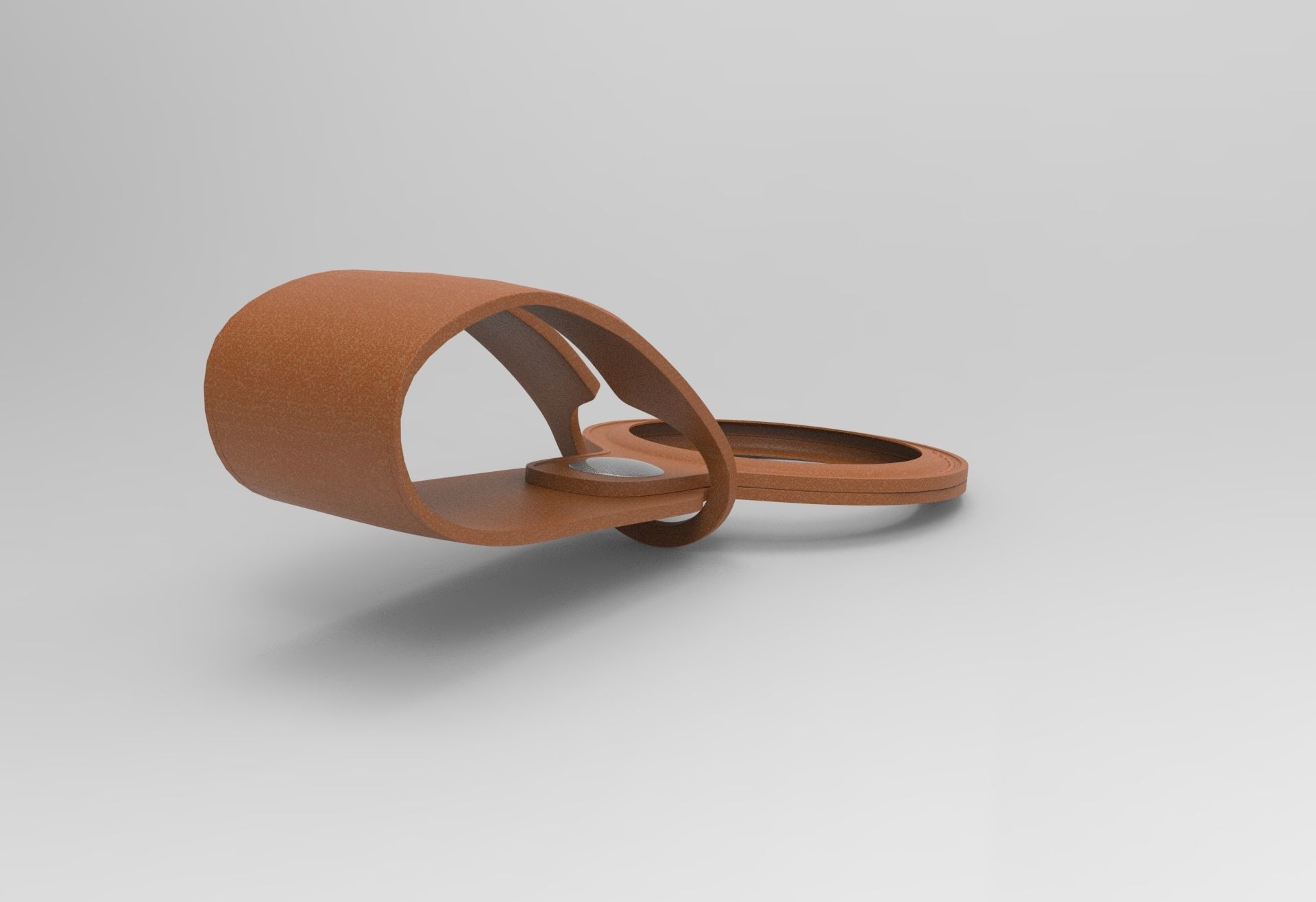 3D model AirTag Classic Leather Loop VR / AR / low-poly | CGTrader