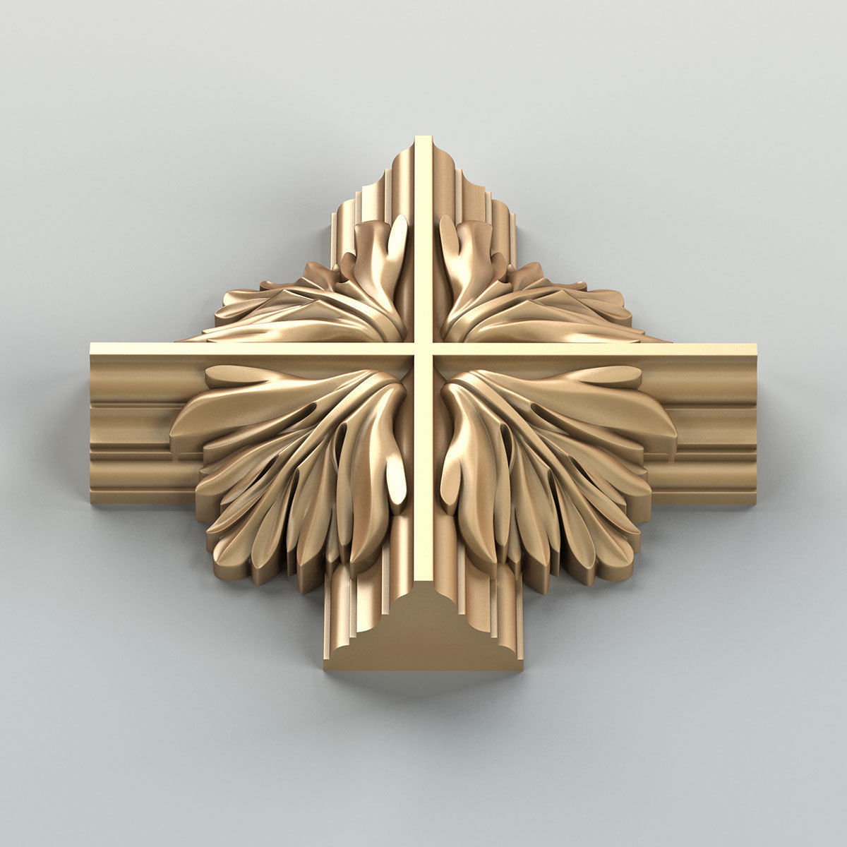 Molding 059 Cross 3D model | CGTrader