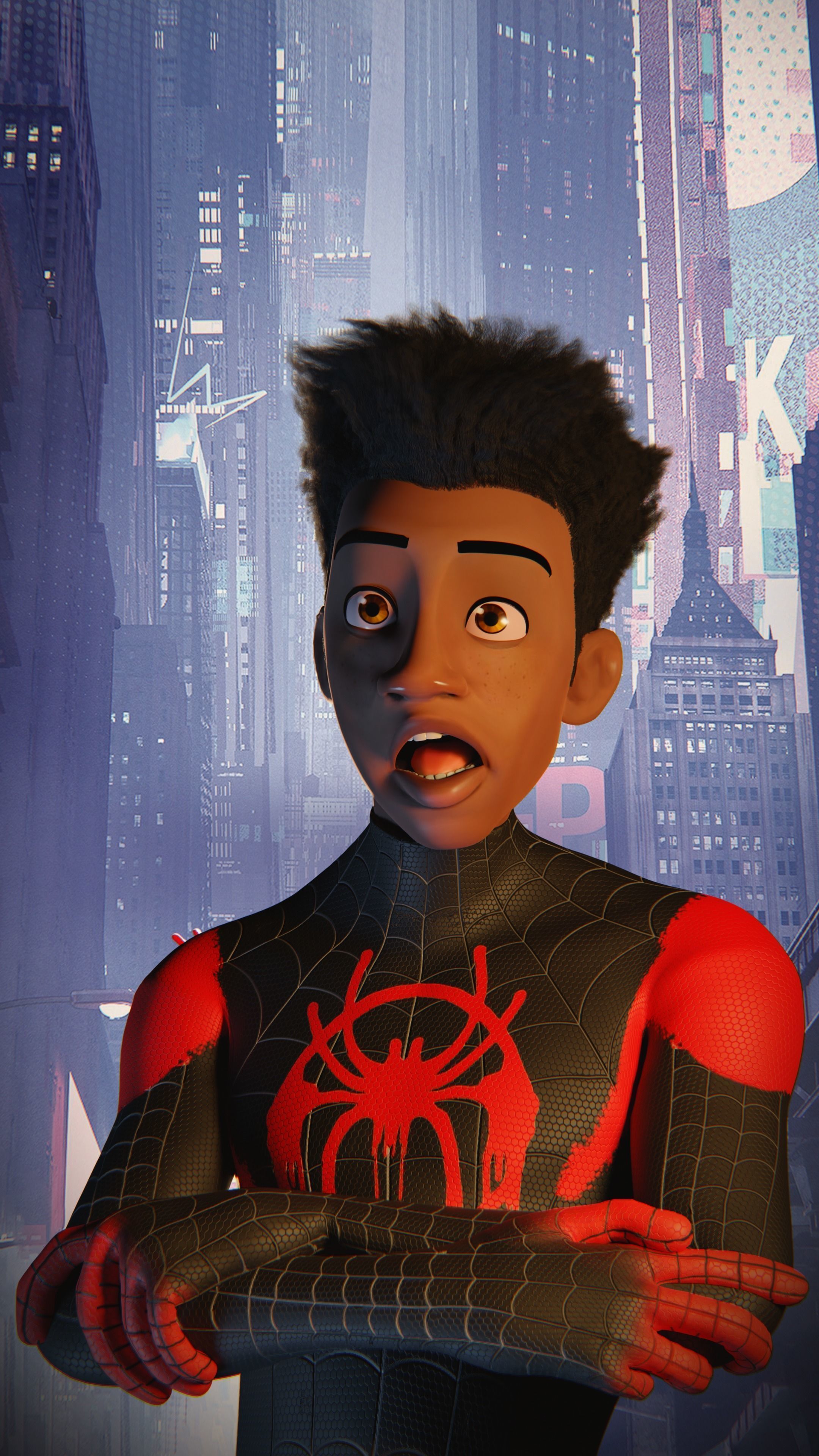 Miles Morales - From Spider Into To The Spider verse 3D model rigged ...