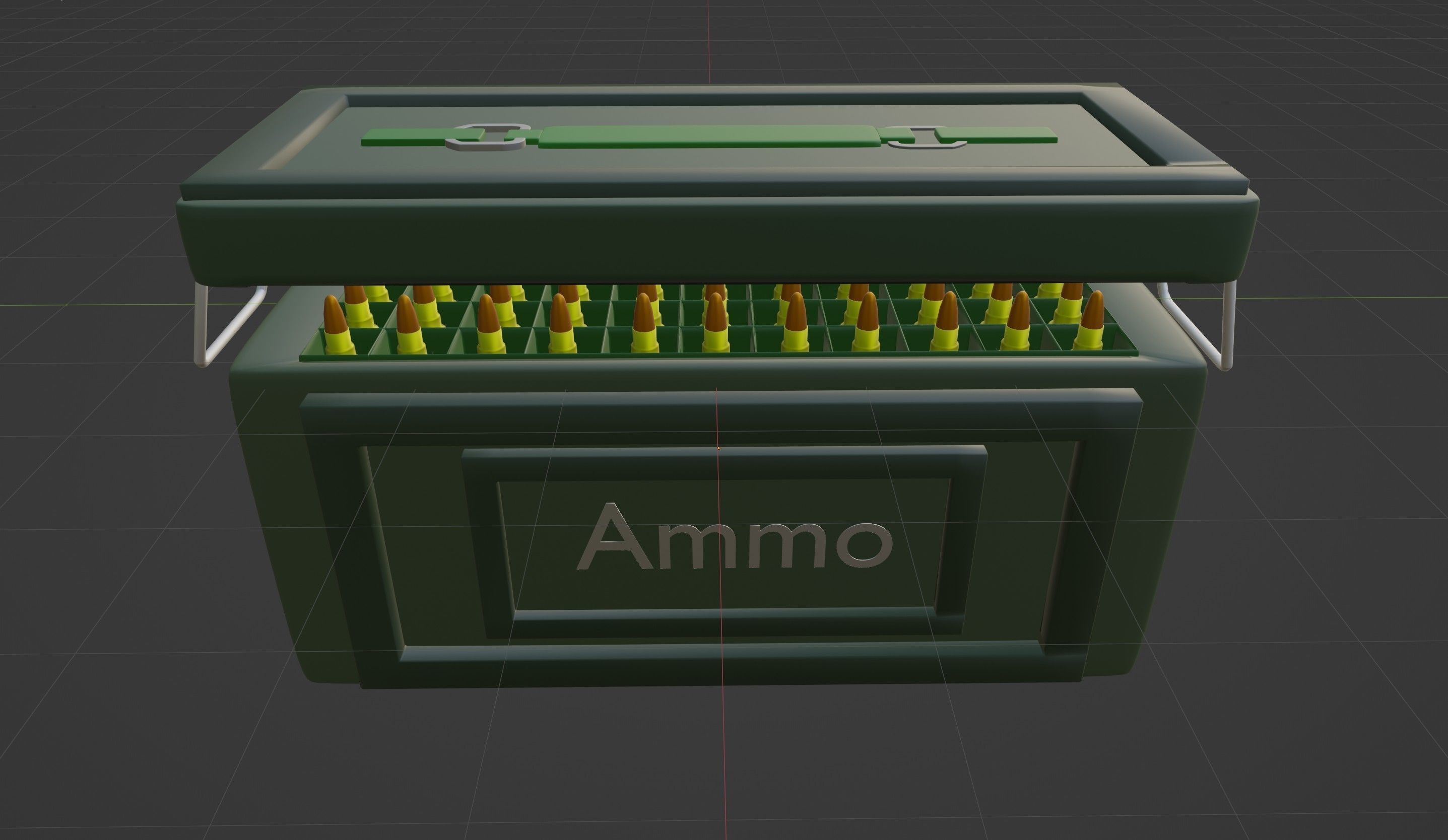 Military ammo box 3D model | CGTrader