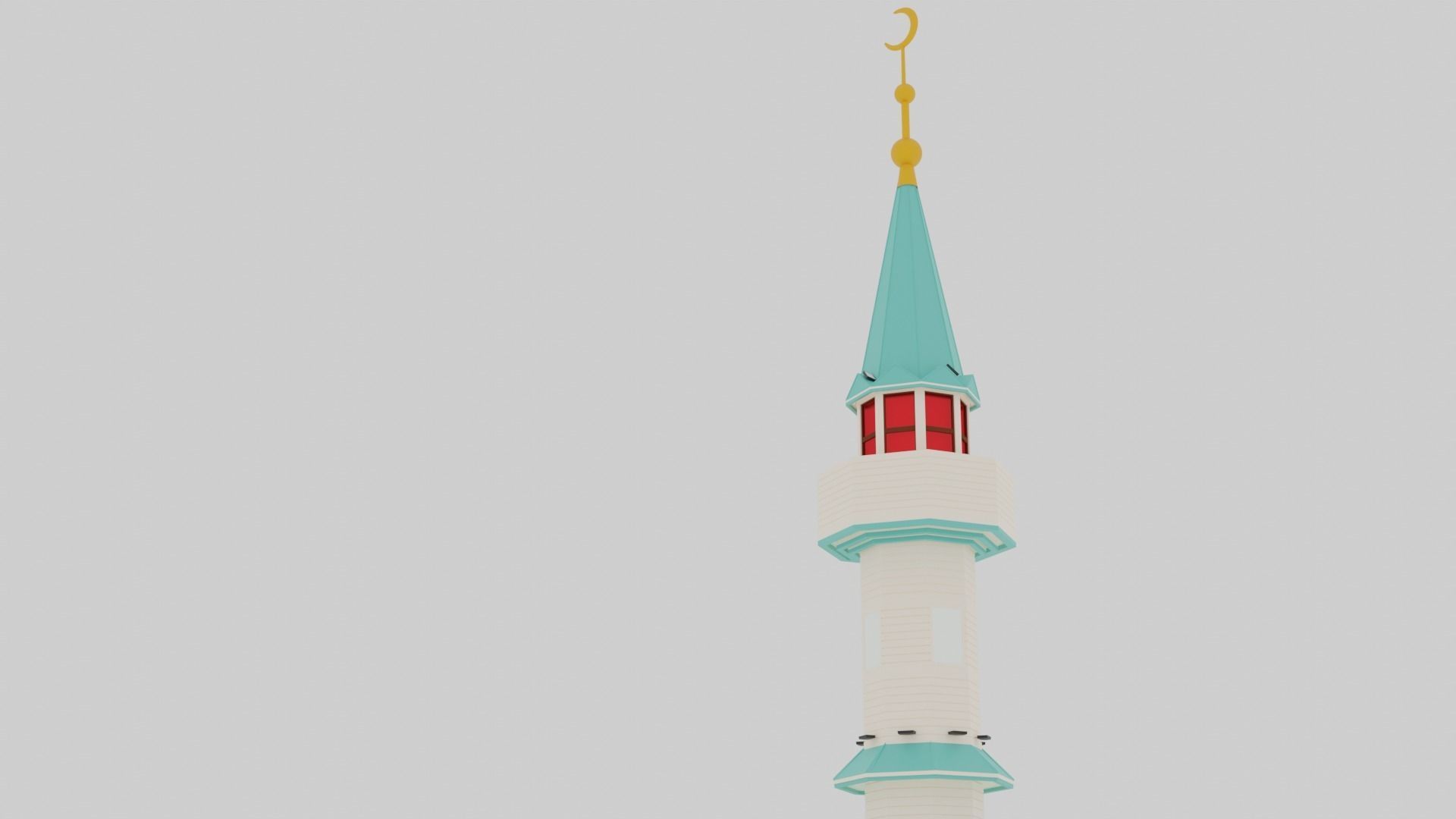 Gadel Mosque 3D model | CGTrader