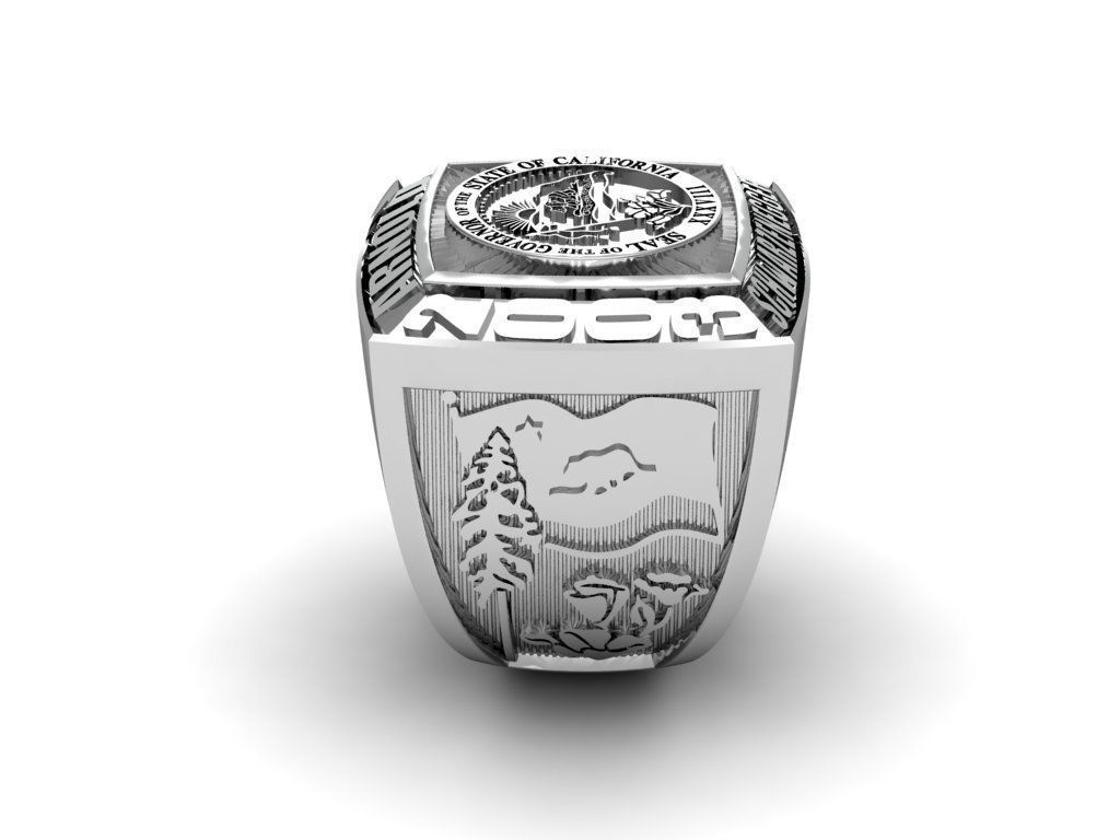 schwarzenegger ring 3D model 3D printable | CGTrader