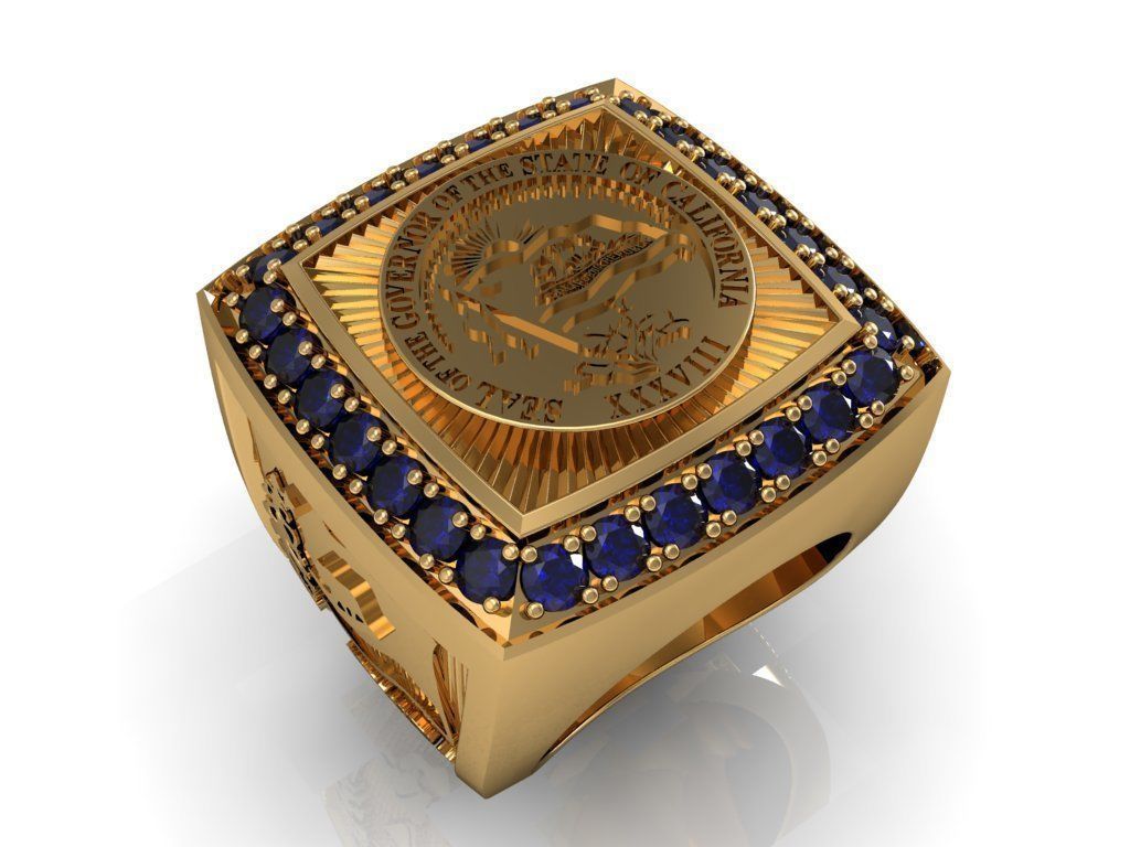 schwarzenegger ring 3D model 3D printable | CGTrader