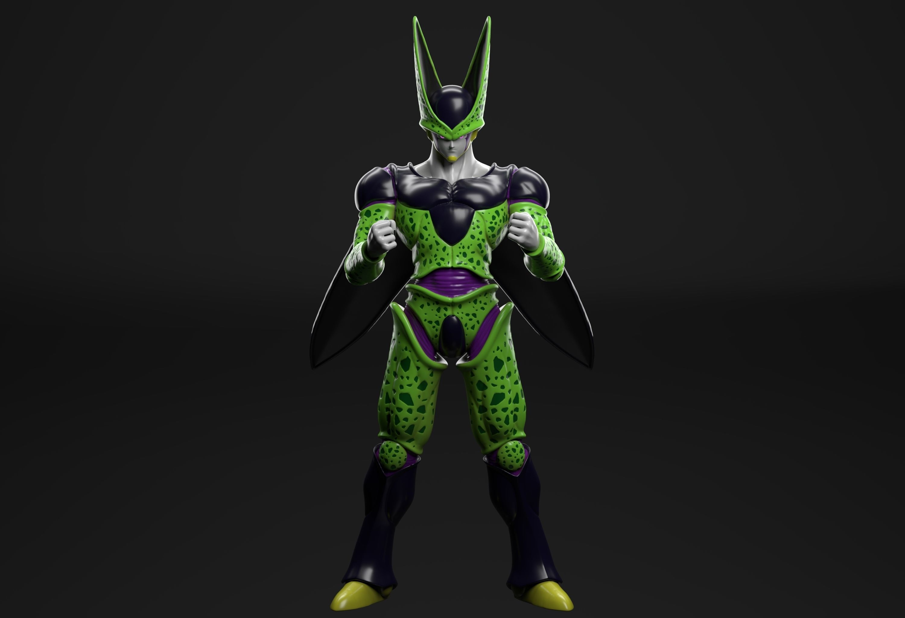 Perfect Cell - Dragonball - Dragon ball z 3D model | CGTrader