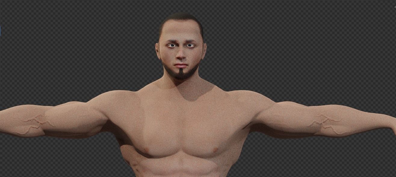 3d metahuman character 3d character modeling 3D model animated rigged ...