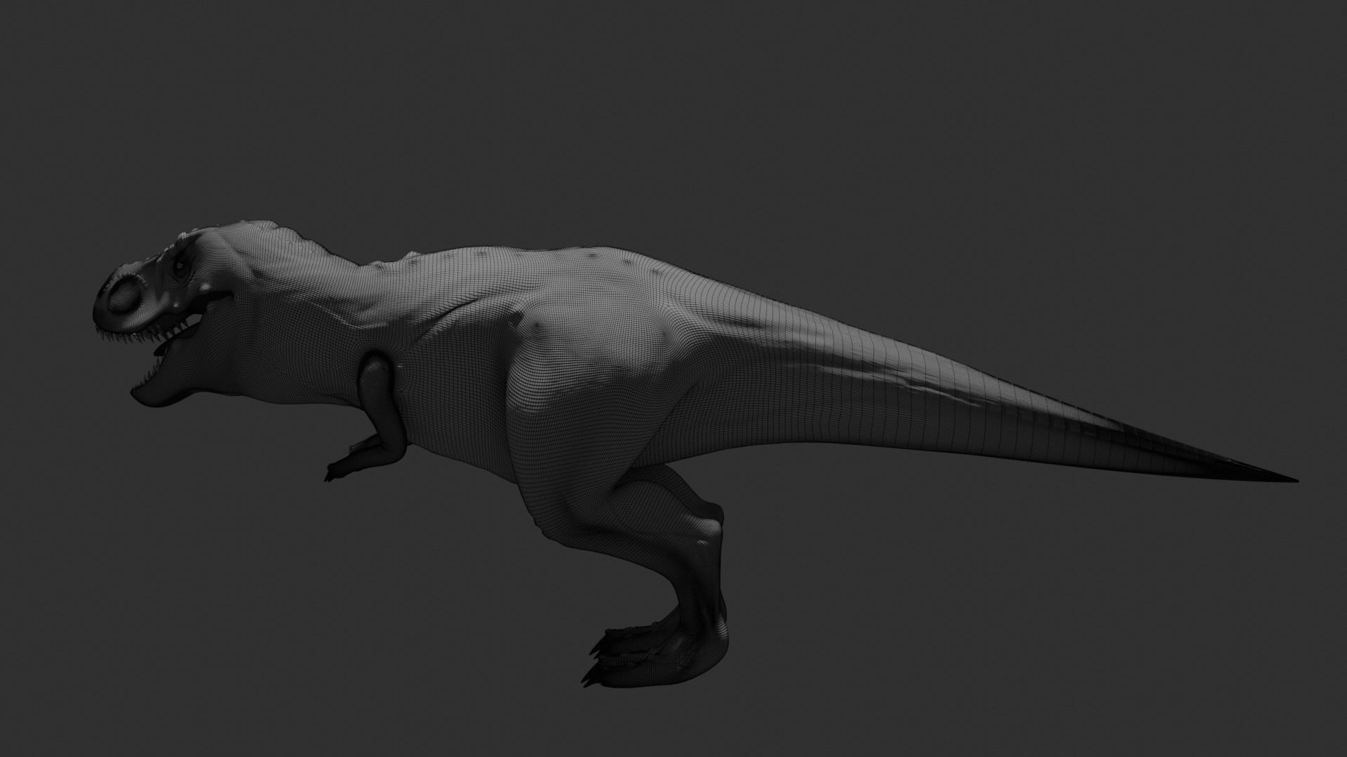 Tyrannosaurus rex T-REX-3D 3D model animated rigged | CGTrader