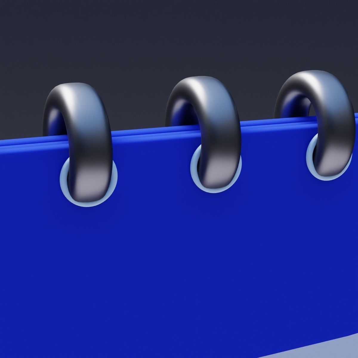 3D model 3D Game ready cartoon calendar icon illustration VR / AR / low ...