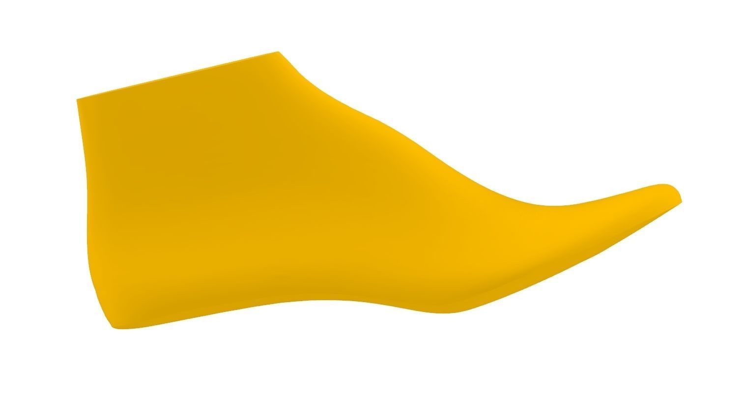 Technical Female Shoe Last 3D model 3D printable | CGTrader