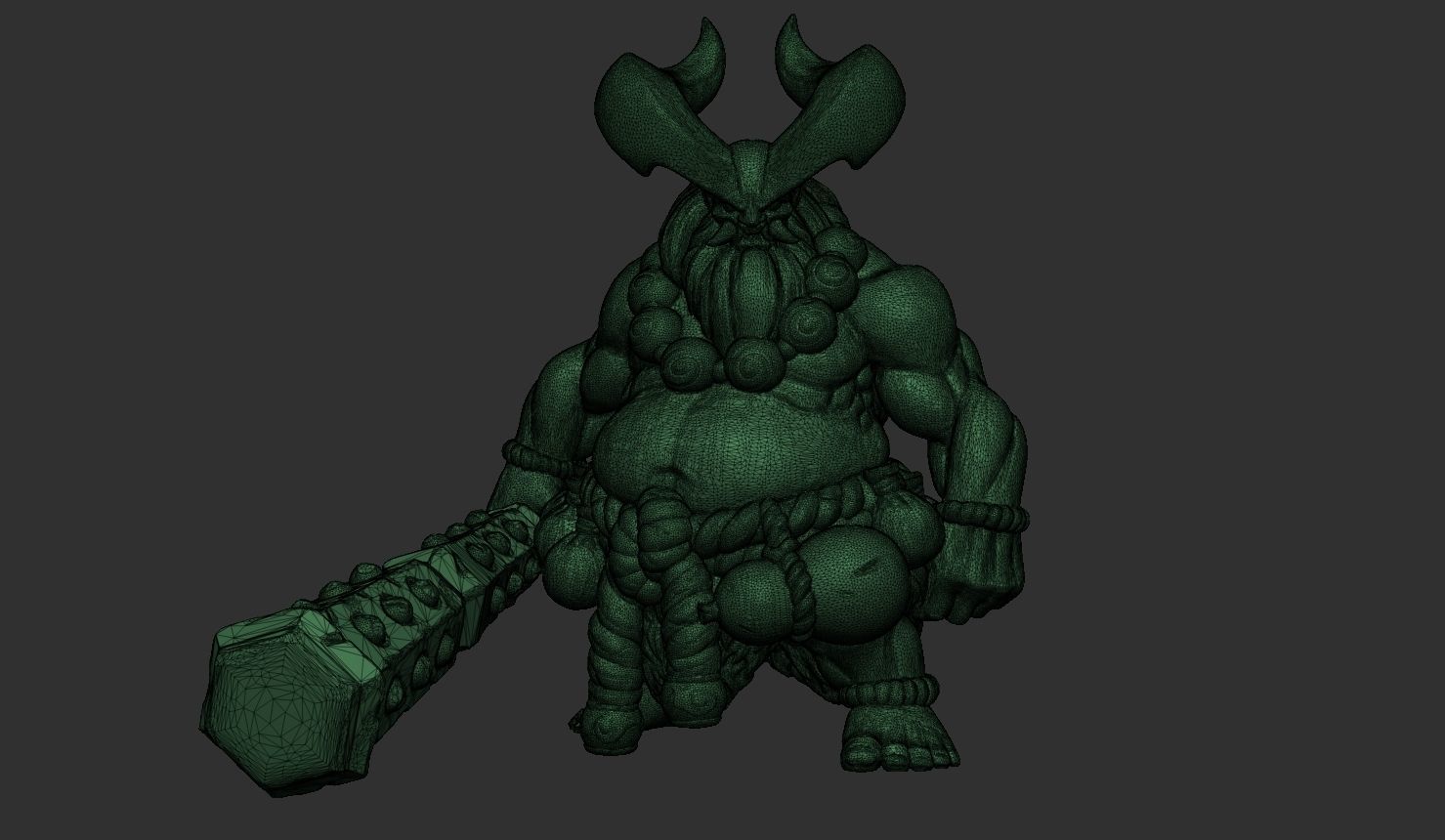 Furybound Clan - Bonesmasher 3D model 3D printable | CGTrader