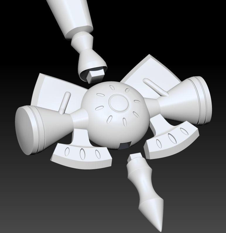 THE 4 WEAPONS OF RIKU AGNEIA 3D model 3D printable | CGTrader