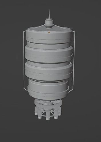 The Expanse Medina Station Nauvoo Behemoth 3D model | CGTrader