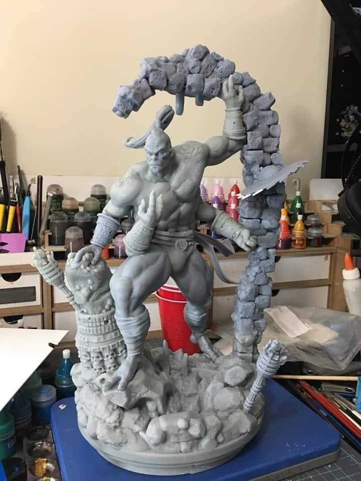 mortal kombat goro 3D model 3D printable | CGTrader