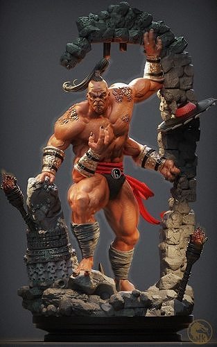 mortal kombat goro 3D model 3D printable | CGTrader