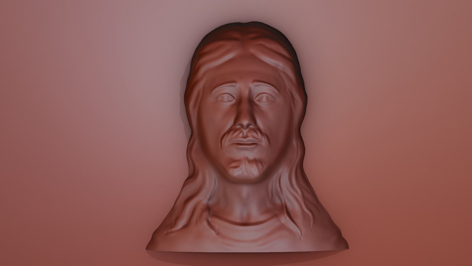 Jesus Christ Art CNC- ArtCam 3D model 3D printable | CGTrader