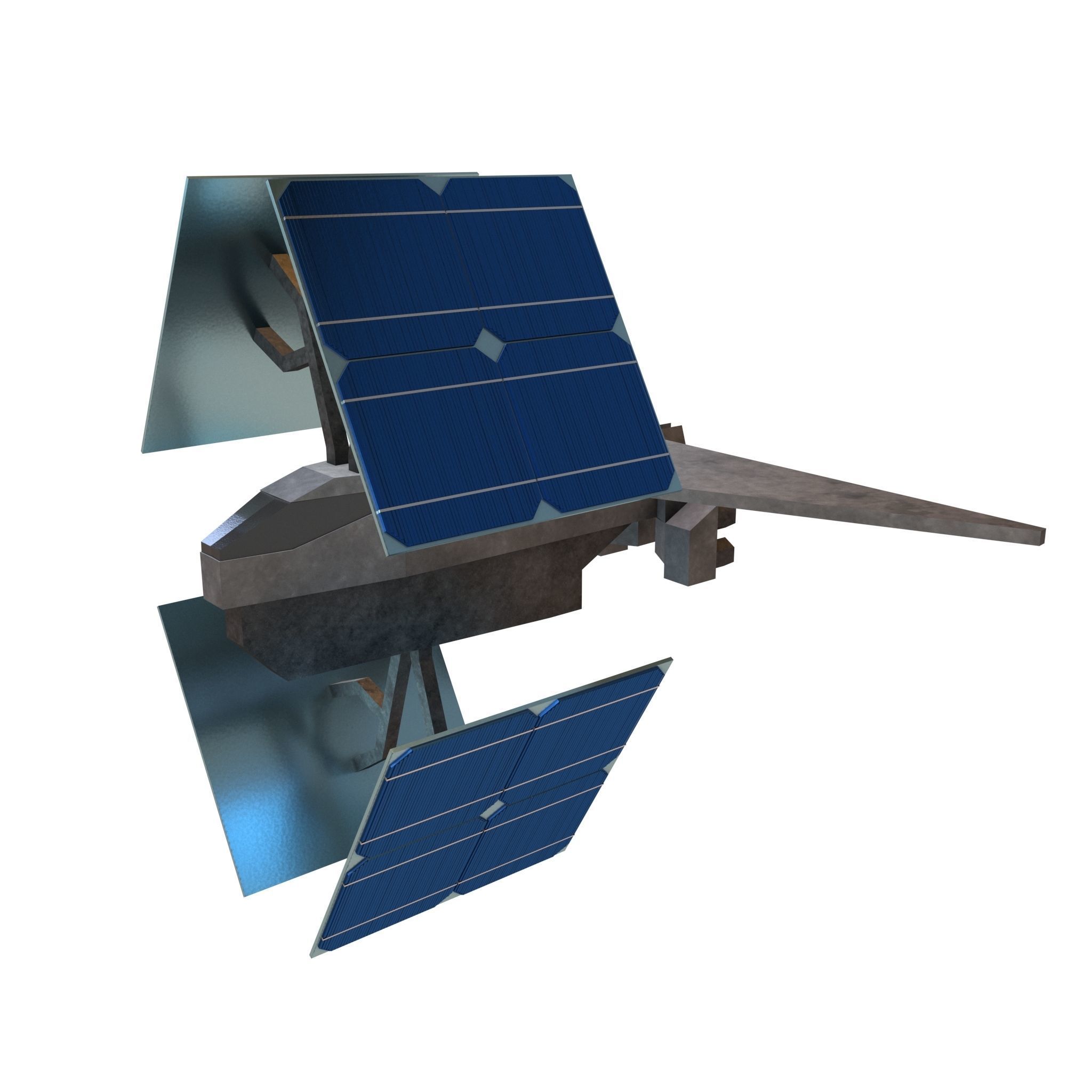3D model Cartoon Sci Fi Ship v1 001 VR / AR / low-poly | CGTrader