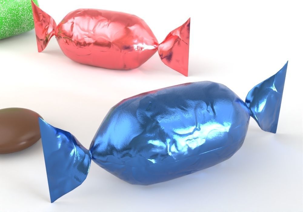 chocolate and candies pbr free VR / AR / low-poly 3D model | CGTrader