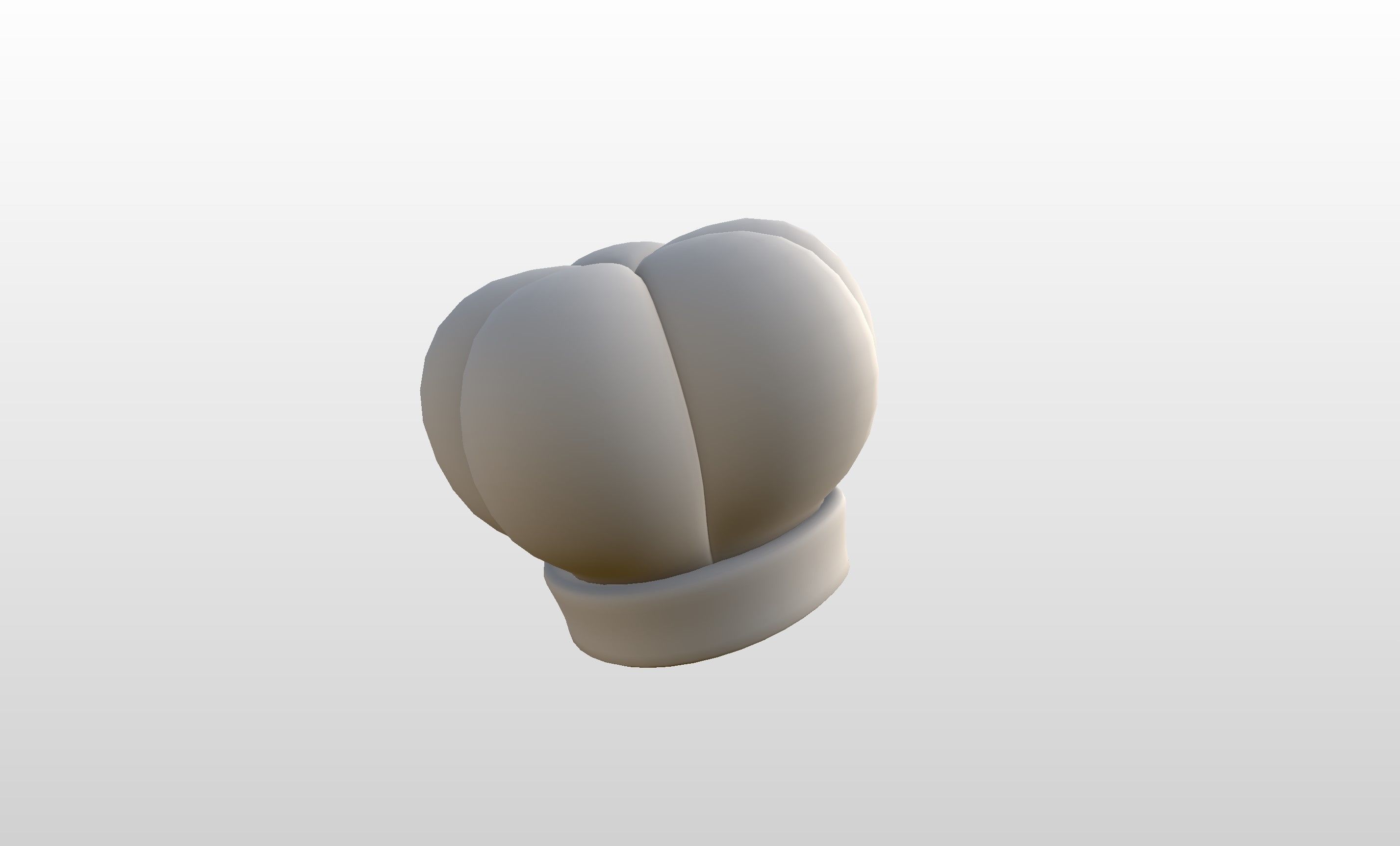 Hat006 Chef Hat 3D model | CGTrader