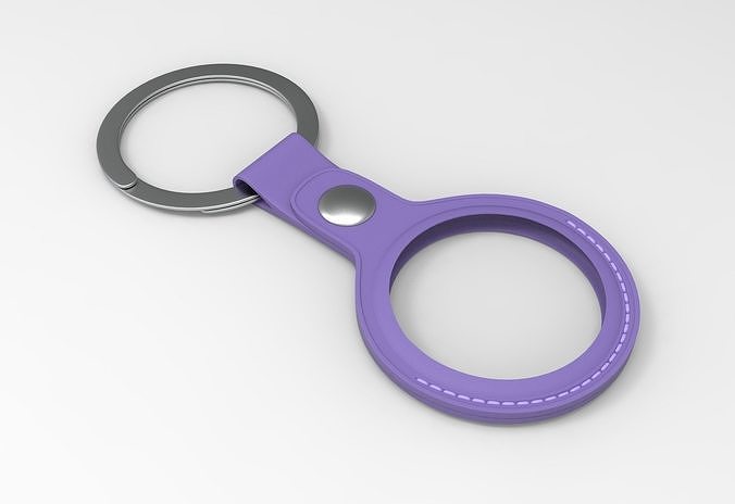 3D model AirTag Keychain VR / AR / low-poly | CGTrader