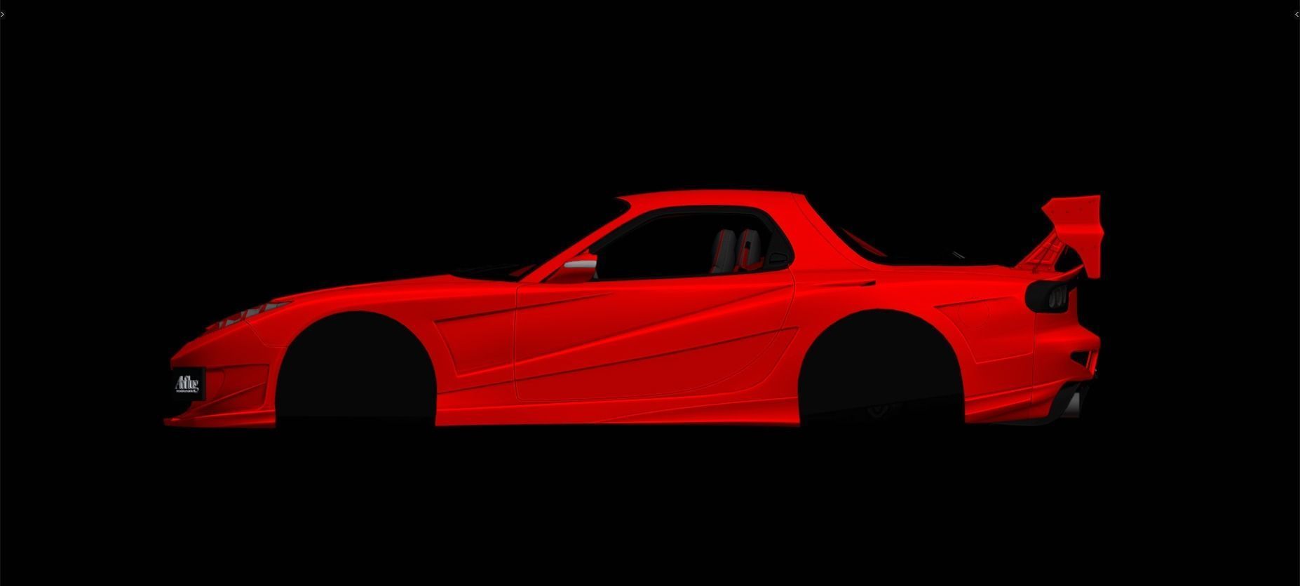 Mazda RX-7 Abflug Arde 3D model | CGTrader