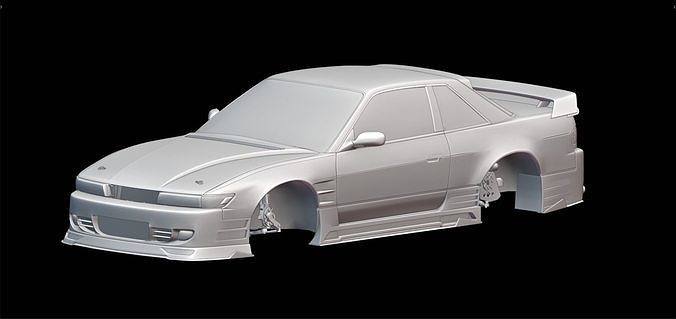 Nissan S13 326 Power 3D model | CGTrader