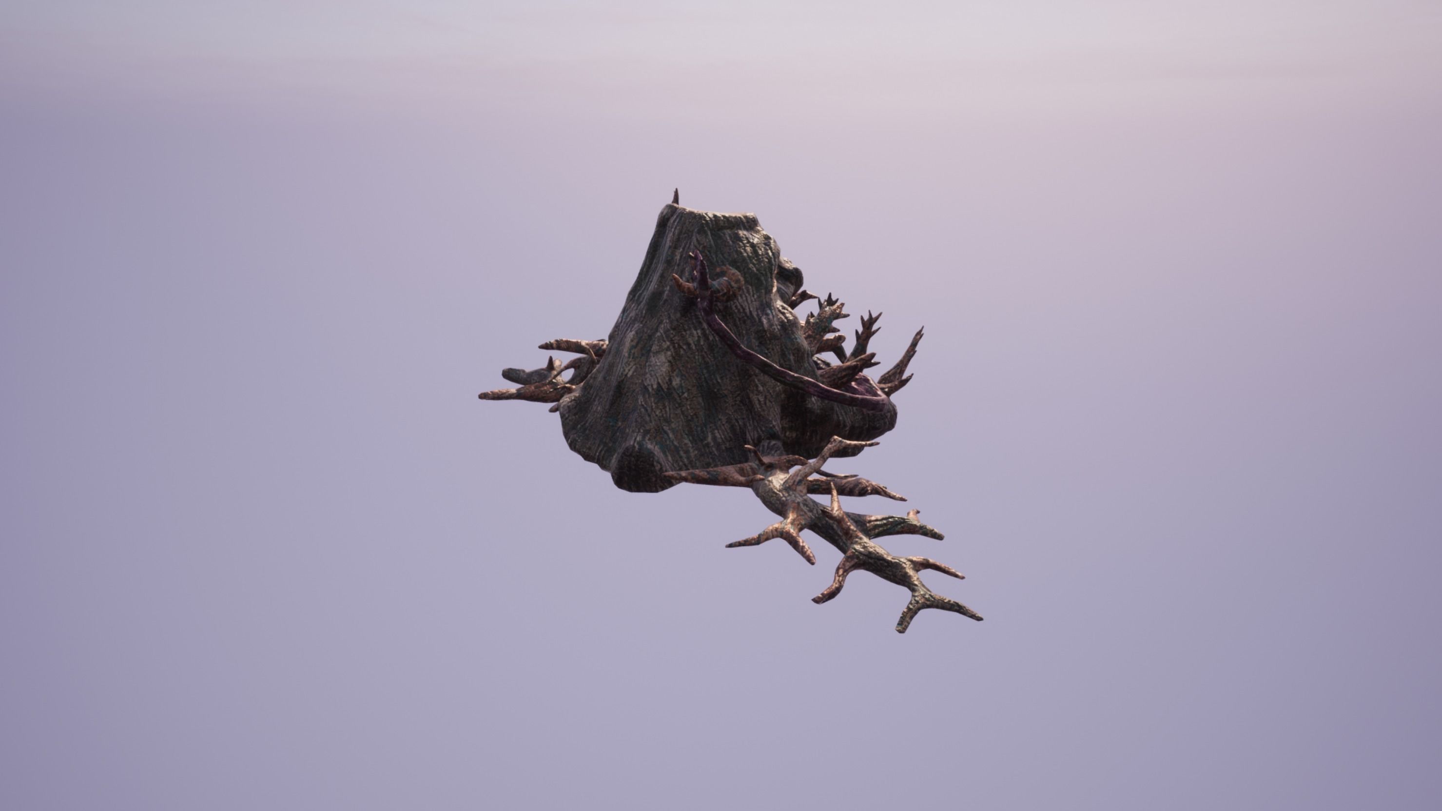 3D model Tree Stump Ent Creature Monster VR / AR / low-poly | CGTrader