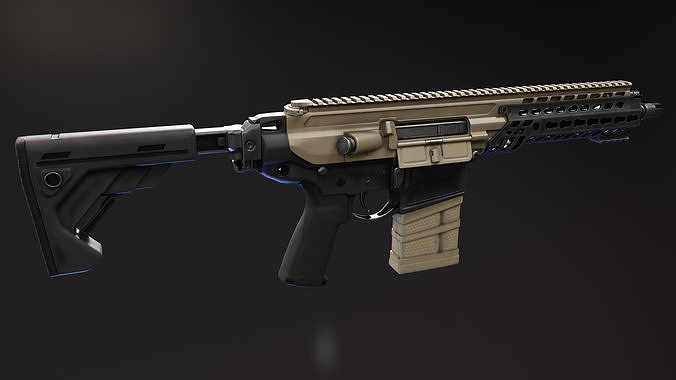 3D model Sig MCX Raptor VR / AR / low-poly | CGTrader