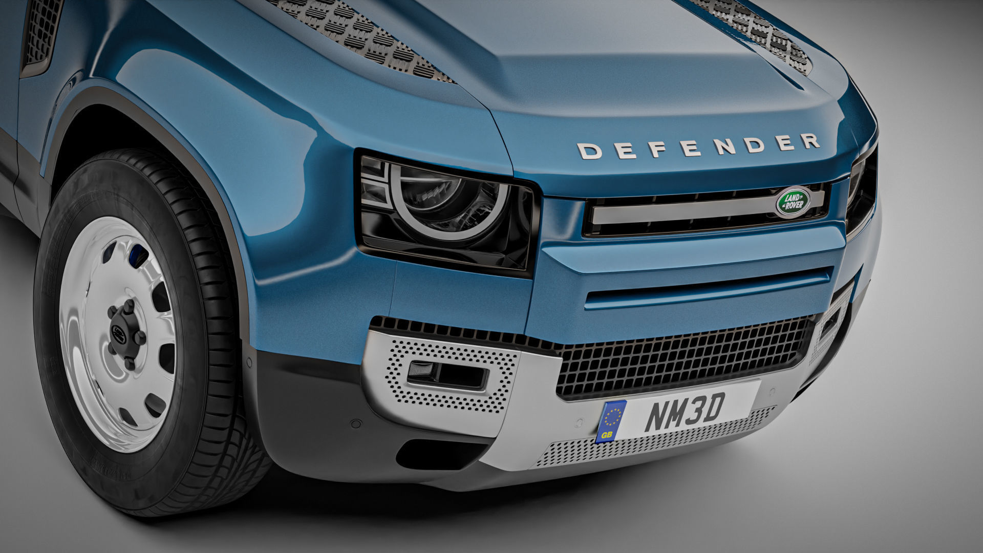Land Rover Defender 110 Hardtop 2021 3D model | CGTrader