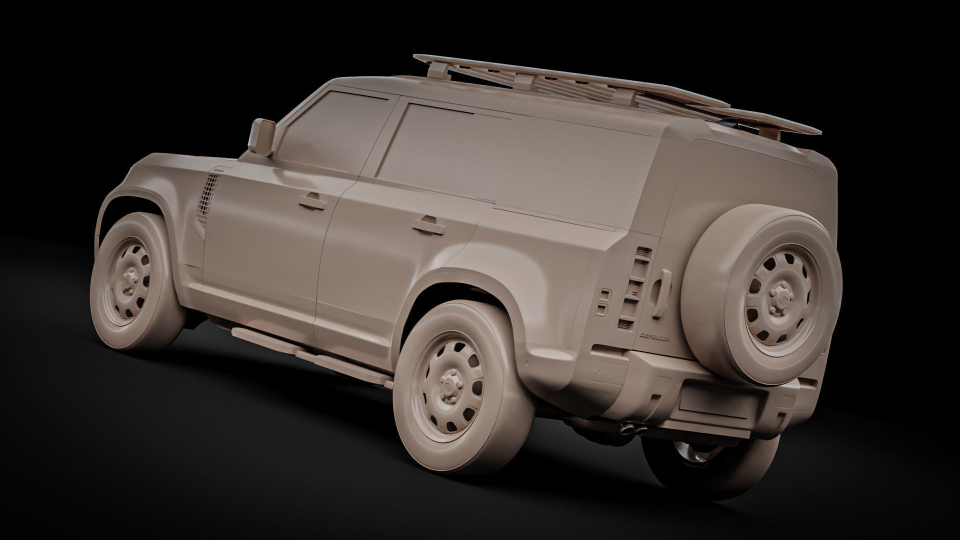 Land Rover Defender 110 Hardtop 2021 3D model | CGTrader