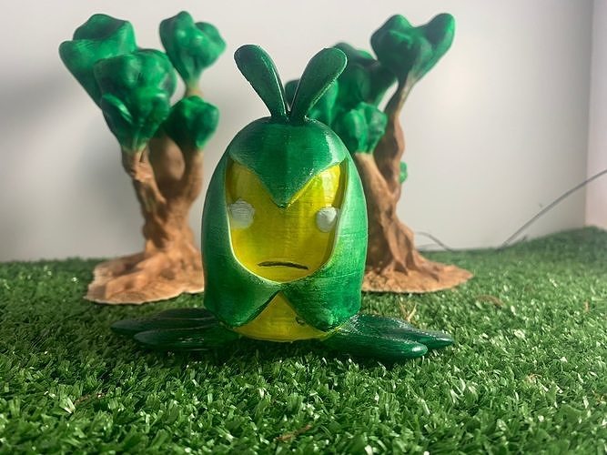 Pokemon Fan Art Couverdure - Swadloon free 3D model 3D printable | CGTrader