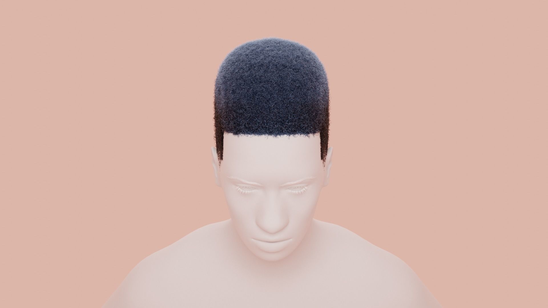 Flat Top Hair 3D model | CGTrader