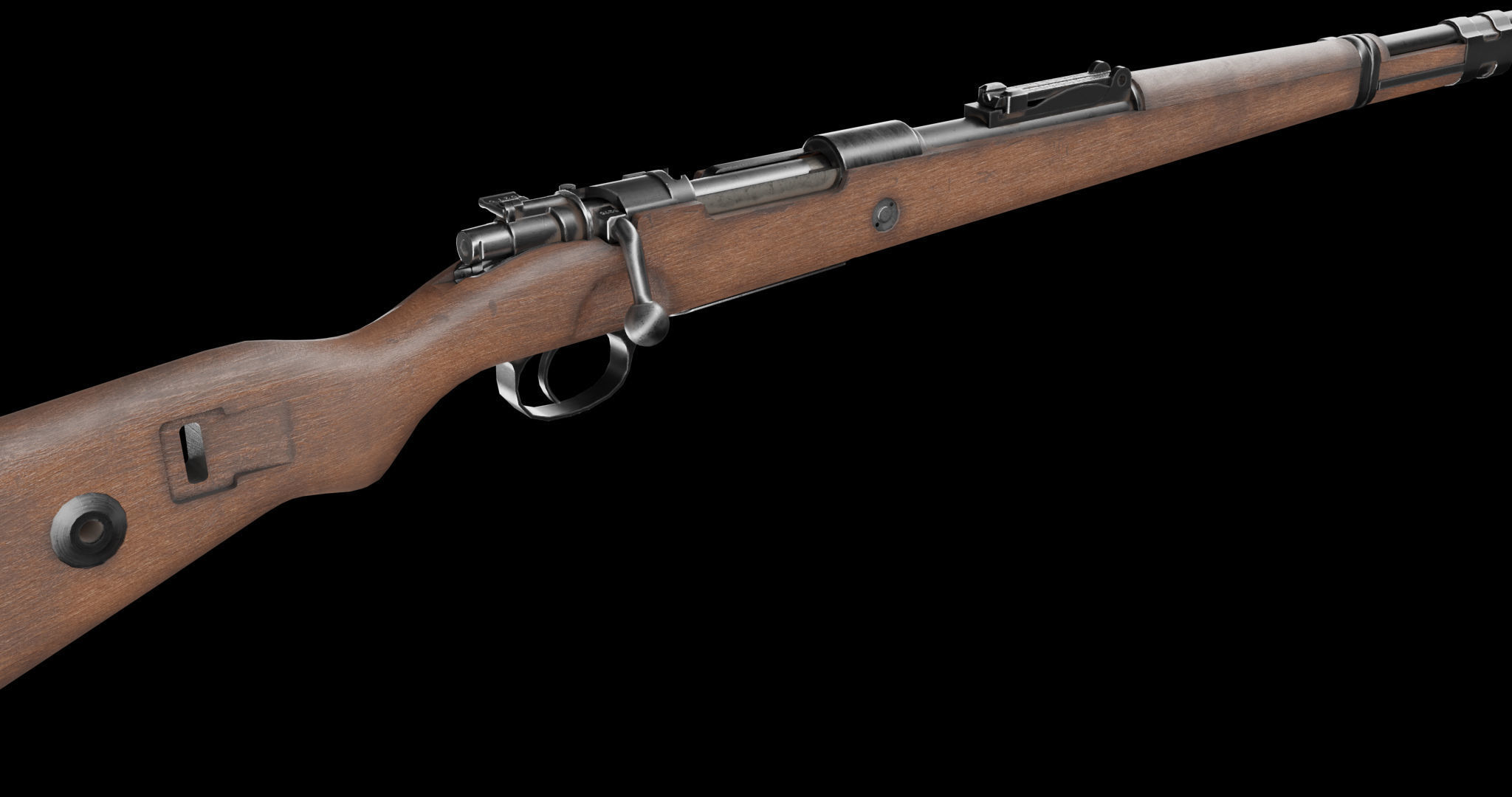 3D model Karabiner 98k VR / AR / low-poly | CGTrader