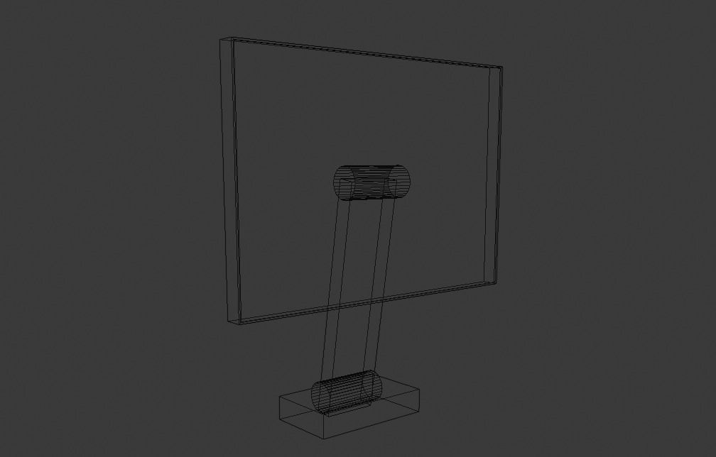 TFT Monitor with Stand free VR / AR / low-poly 3D model | CGTrader