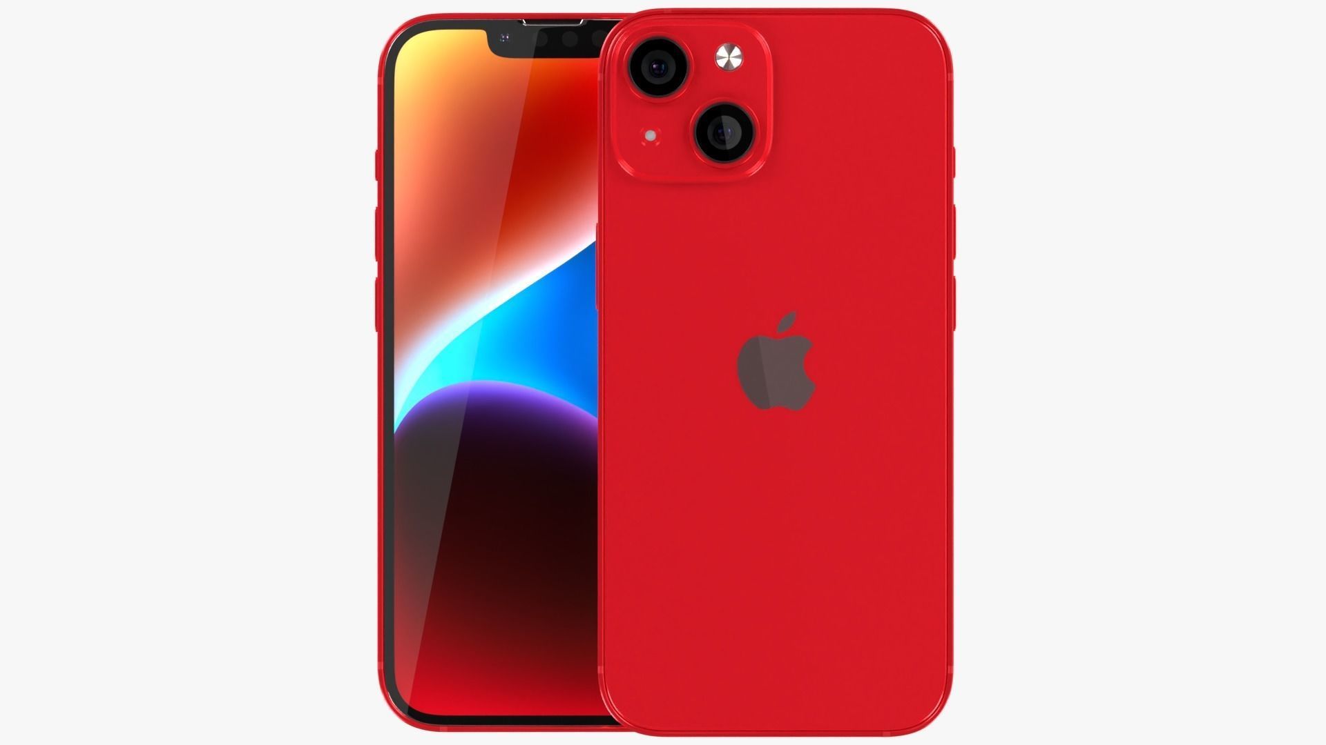 3D model iPhone 14 Product Red VR / AR / low-poly | CGTrader