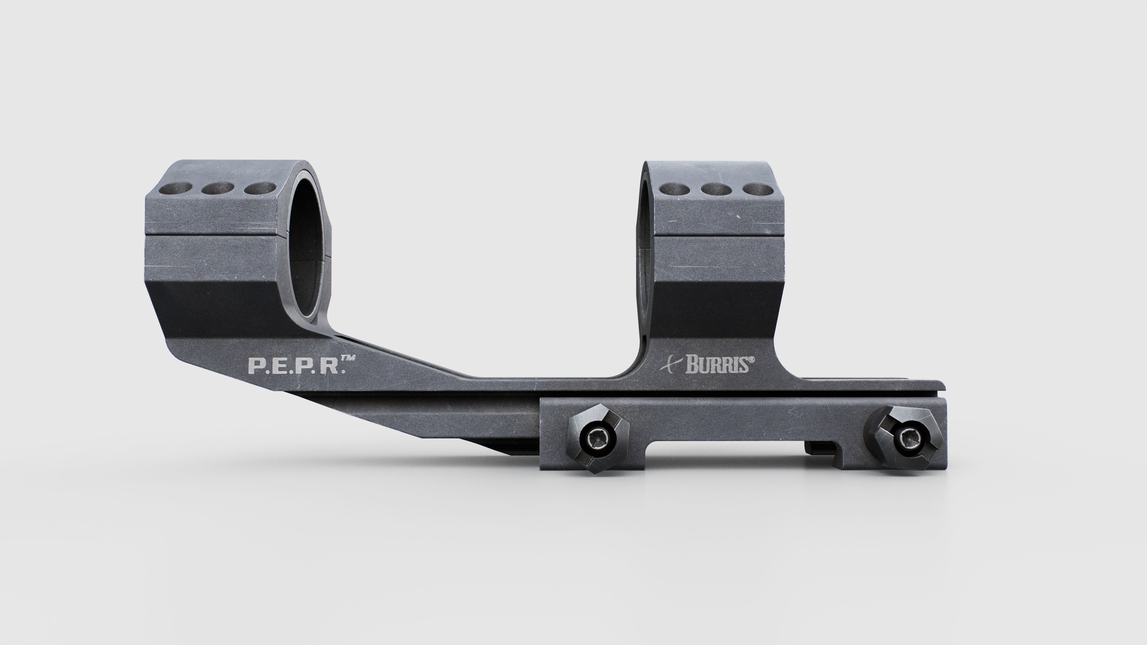 Burris PEPR 34mm and 30mm Scope Mount free VR / AR / low-poly 3D model ...