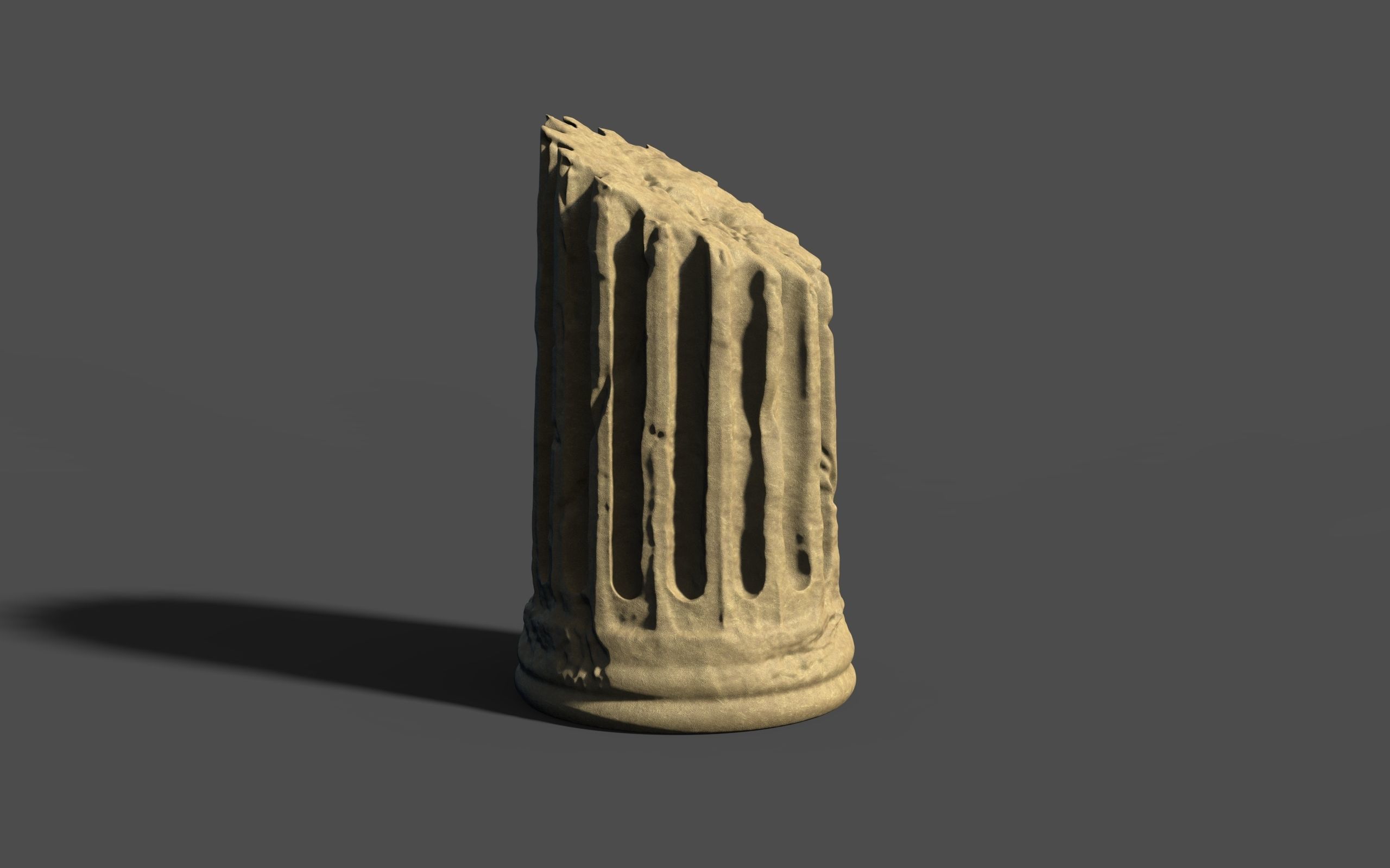 Doric column free 3D model 3D printable | CGTrader