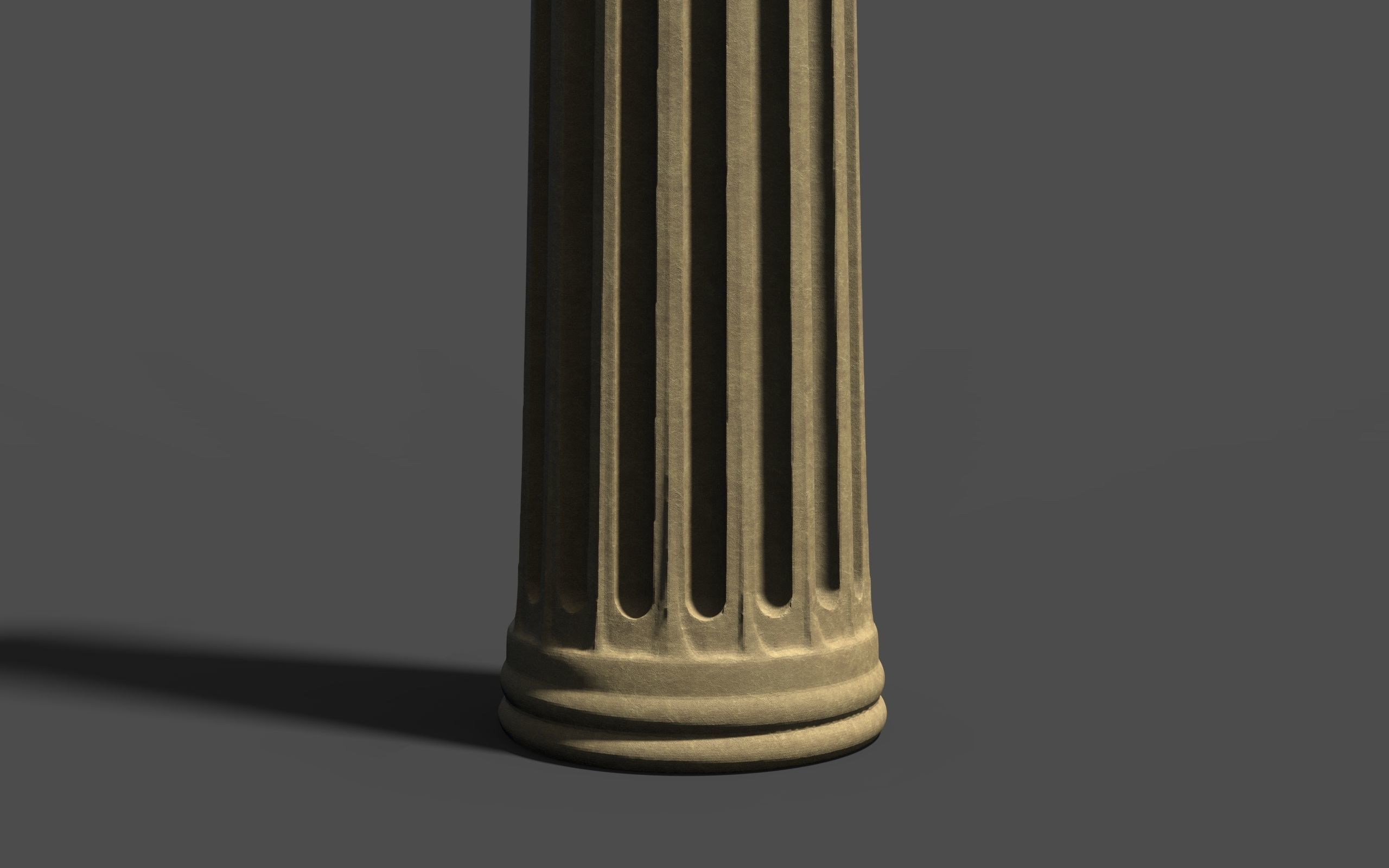 Doric column free 3D model 3D printable | CGTrader
