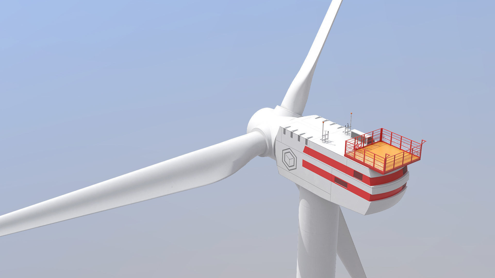 3D model Offshore Wind Turbines Farm VR / AR / low-poly | CGTrader