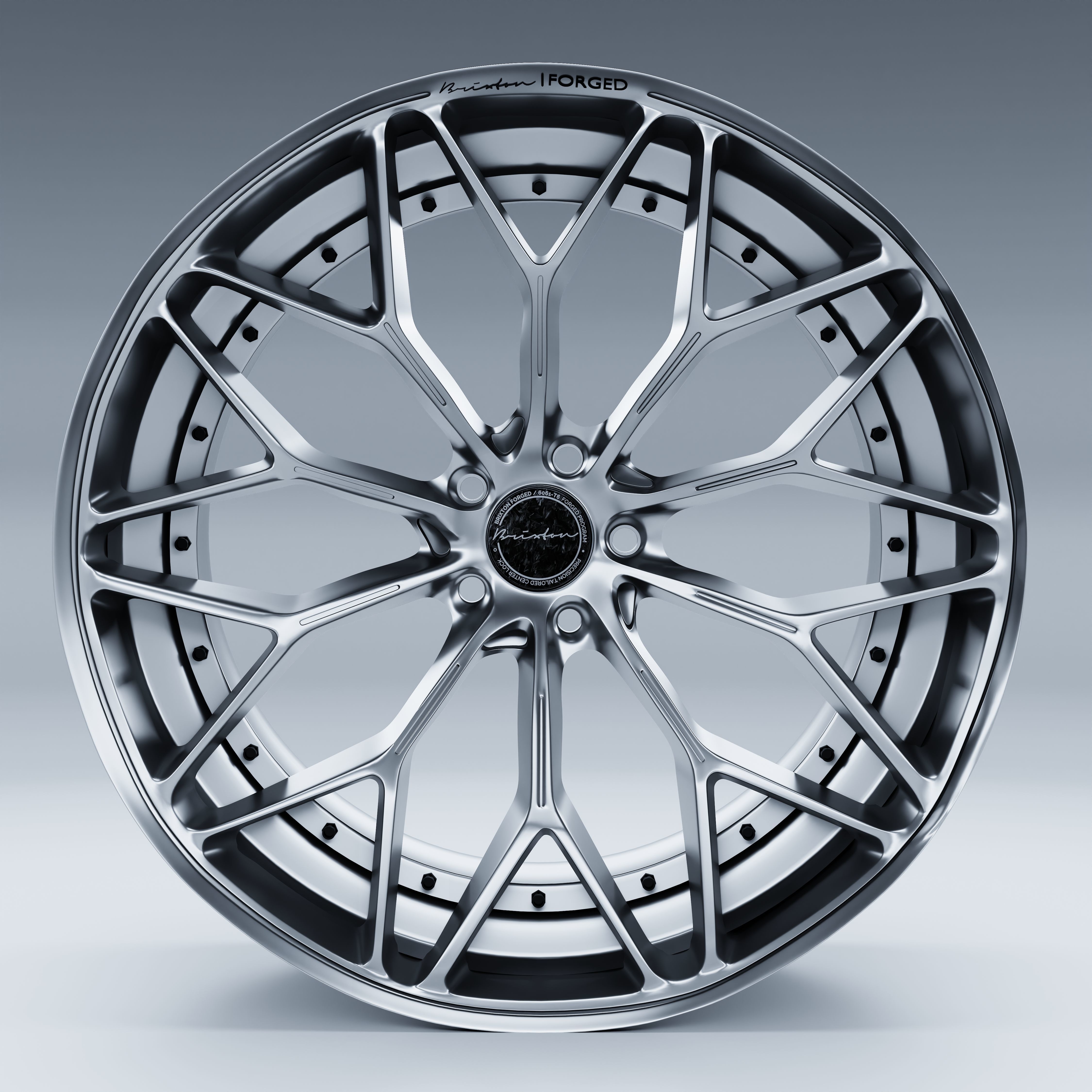 Brixton Forged CM6-R 2-Piece Duo Series 3D model | CGTrader