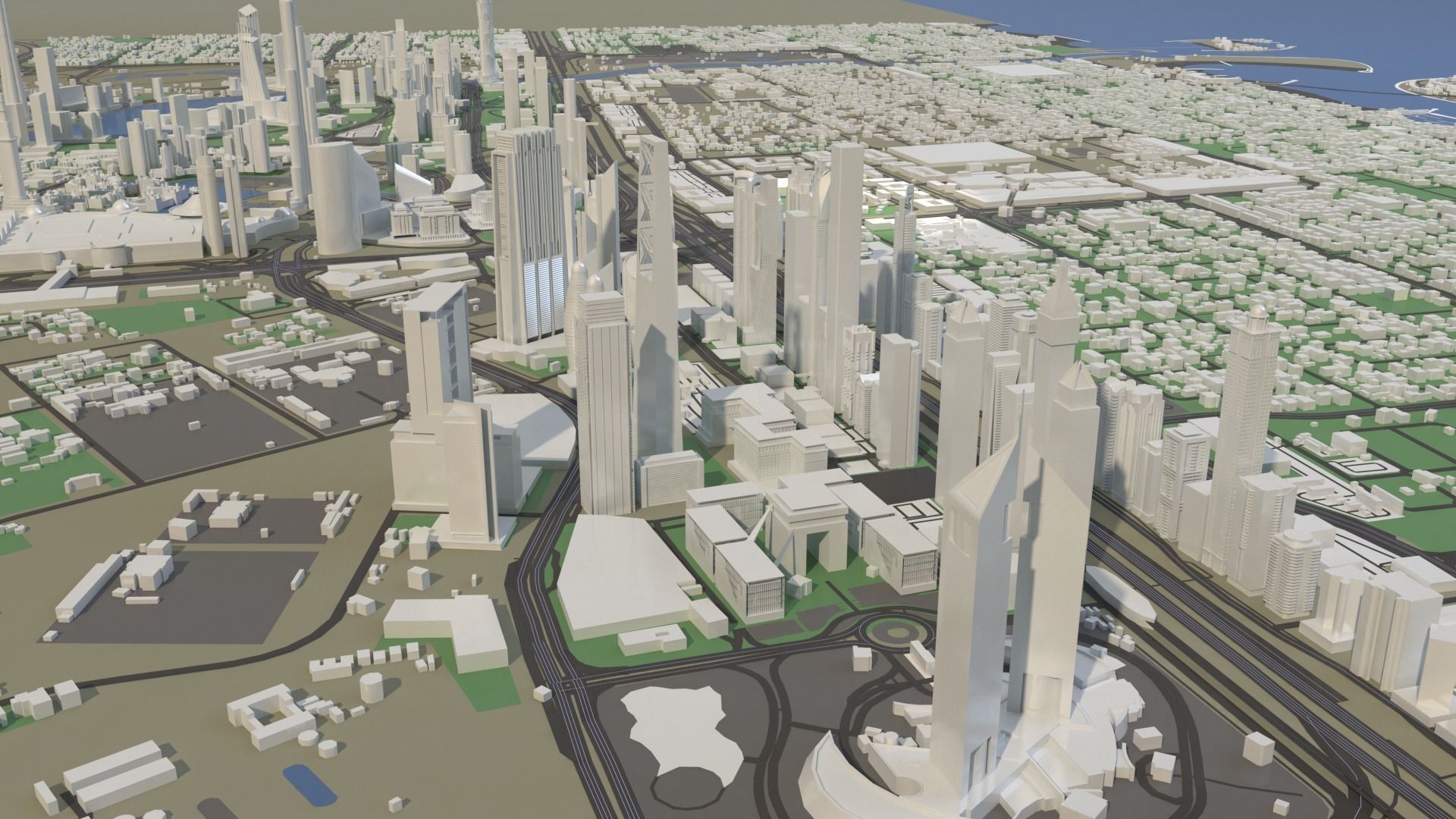 Dubai United Arab Emirates 3D model | CGTrader