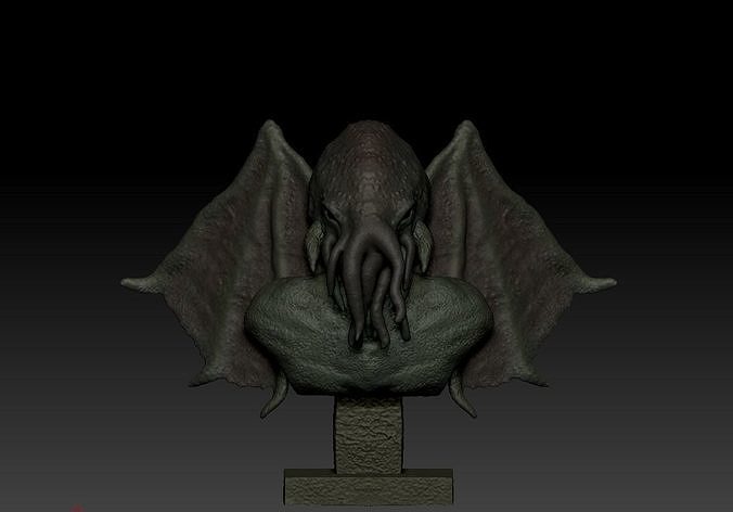 PRINTABLE CTHULHU 3D MODEL 3D model 3D printable | CGTrader