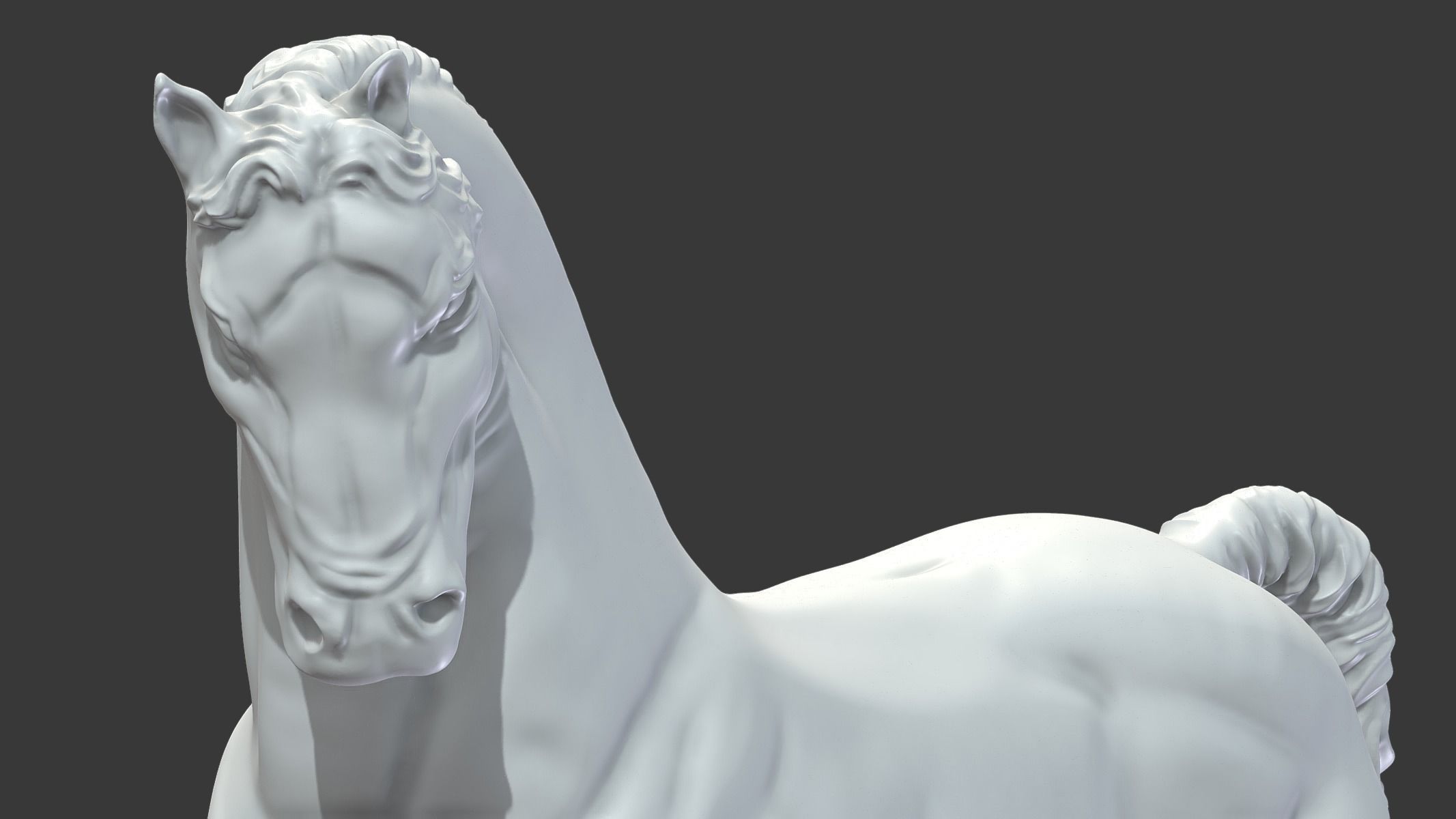 Horse Statue 3D model 3D printable | CGTrader