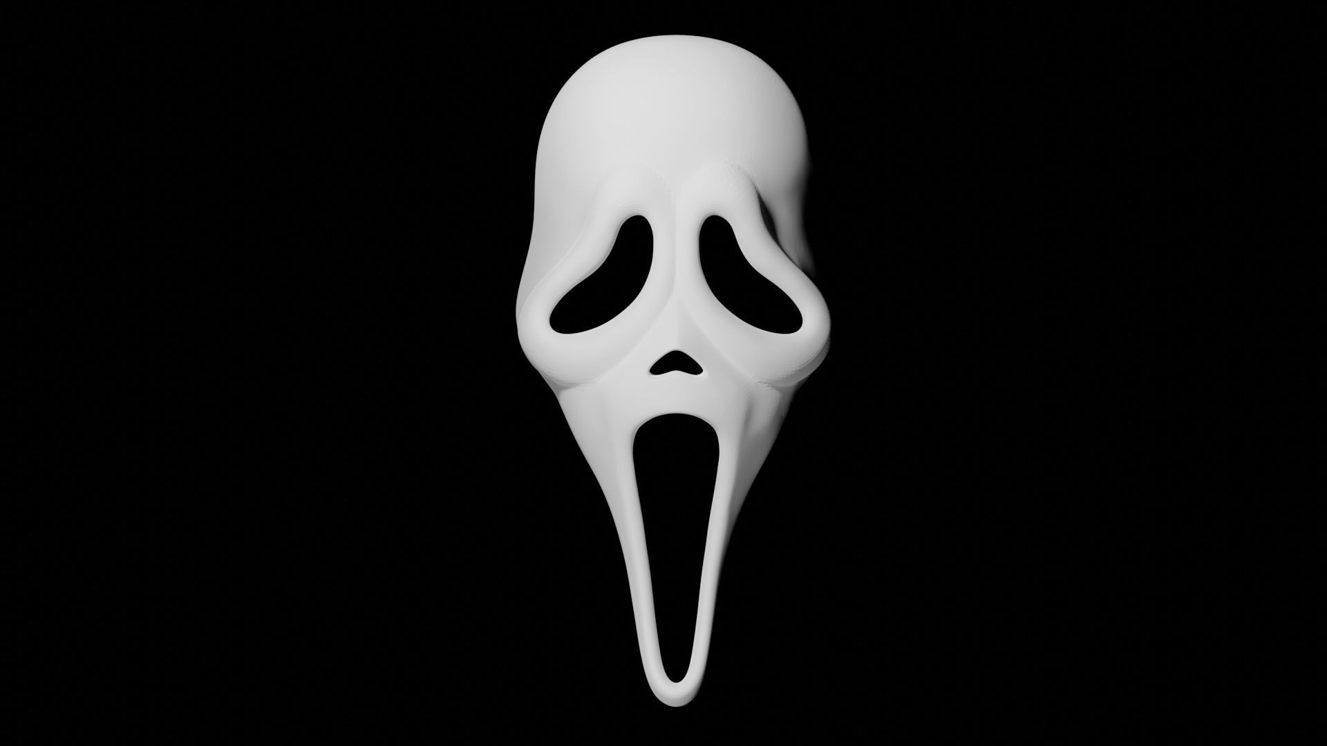 Ghost face Scream Mask 3D model | CGTrader