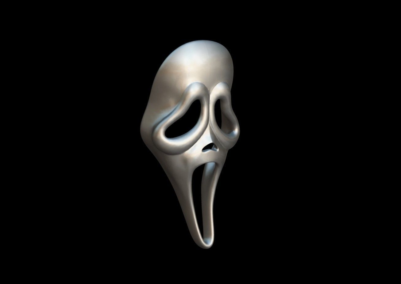 Ghost face Scream Mask 3D model | CGTrader