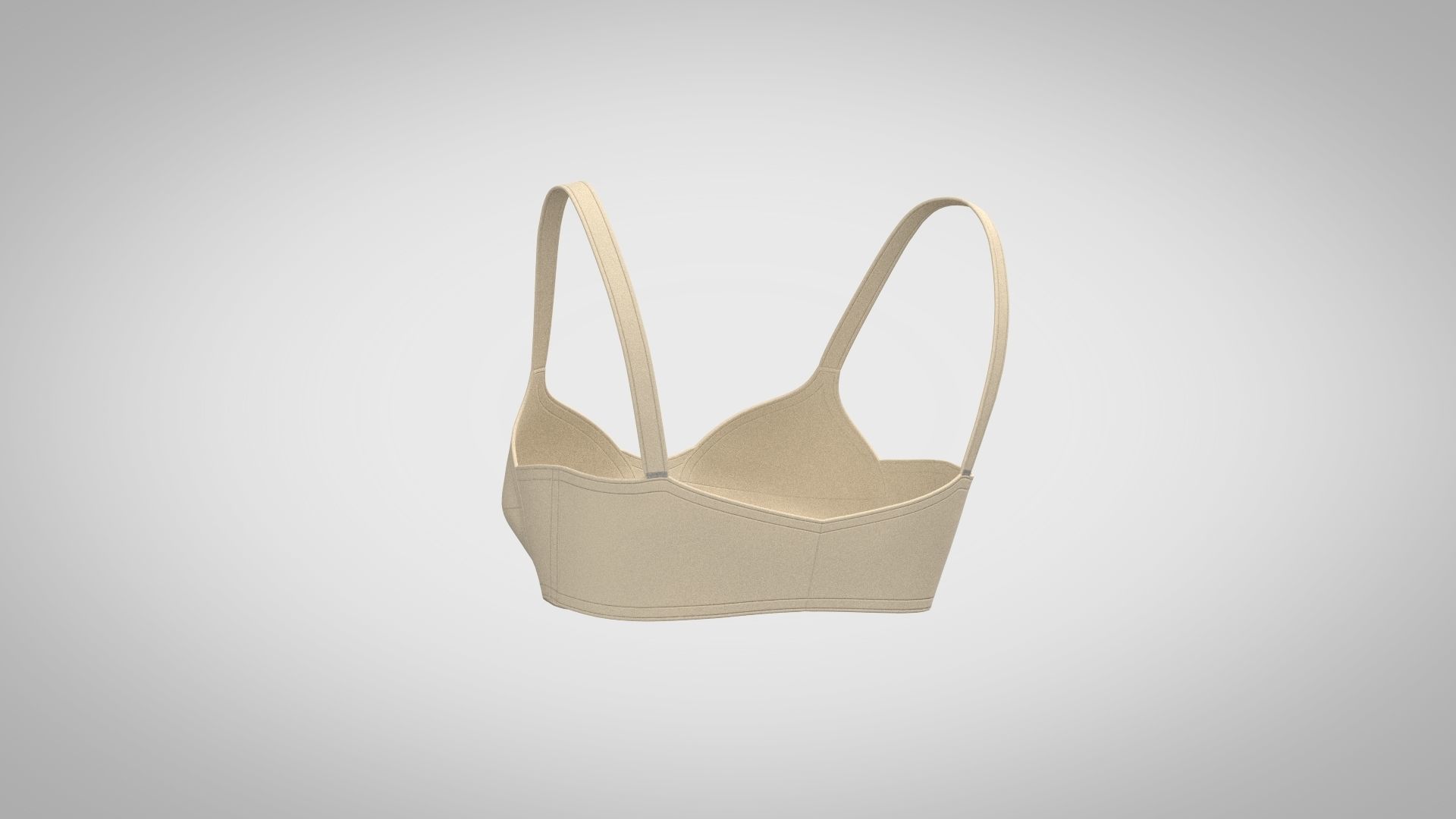 Basic Bra 3D model | CGTrader