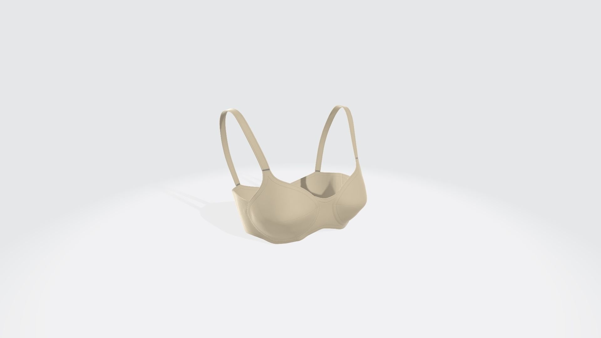 Basic Bra 3D model | CGTrader