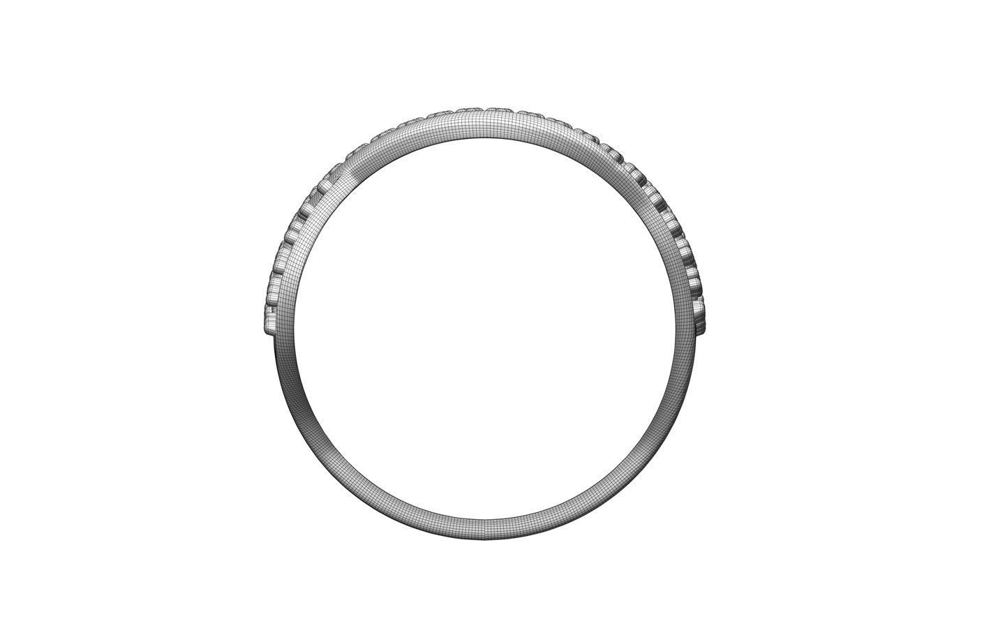 Fully printable ring model 007 3D model 3D printable | CGTrader