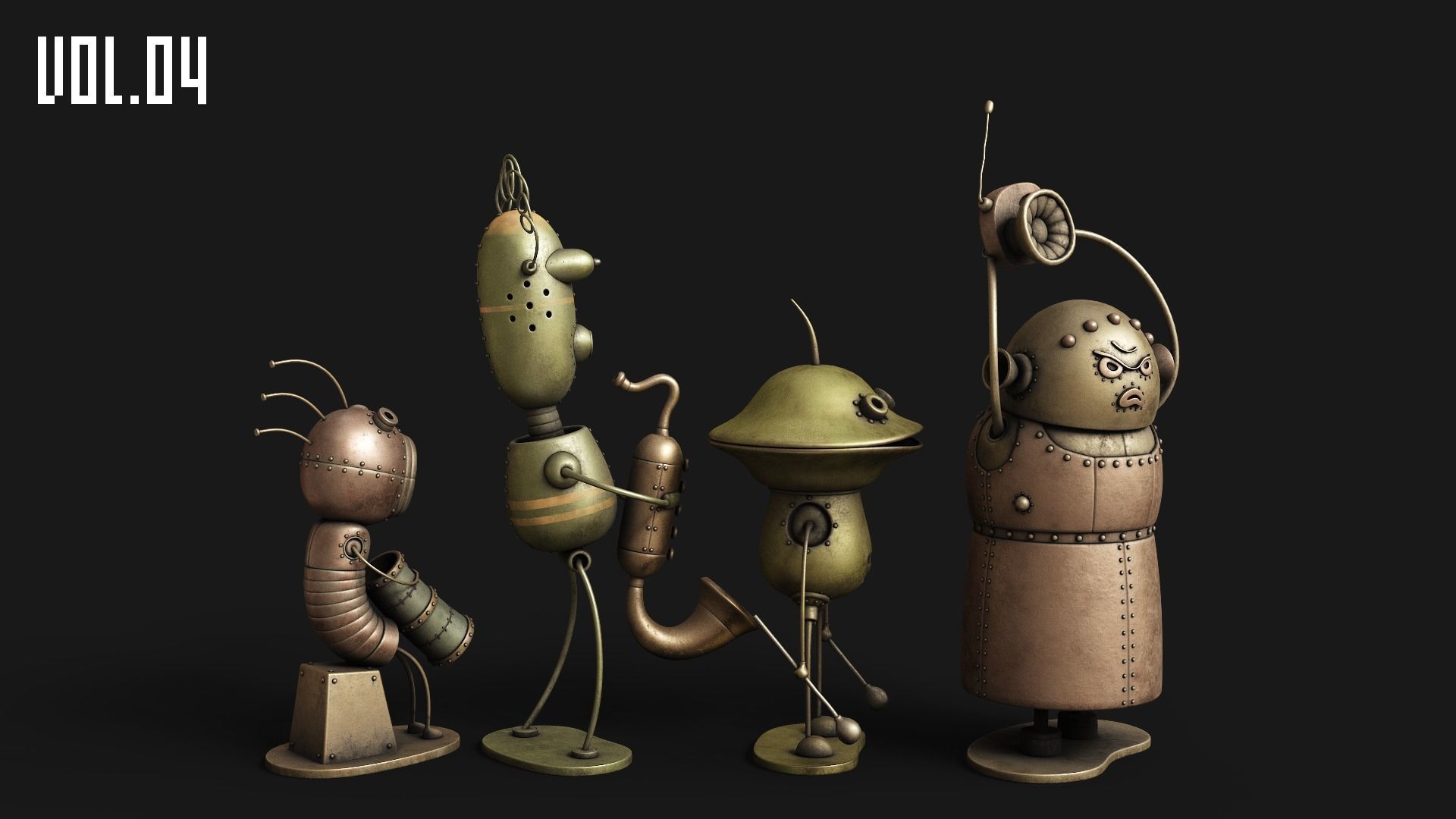 Machinarium Anniversary Edition 3D model | CGTrader